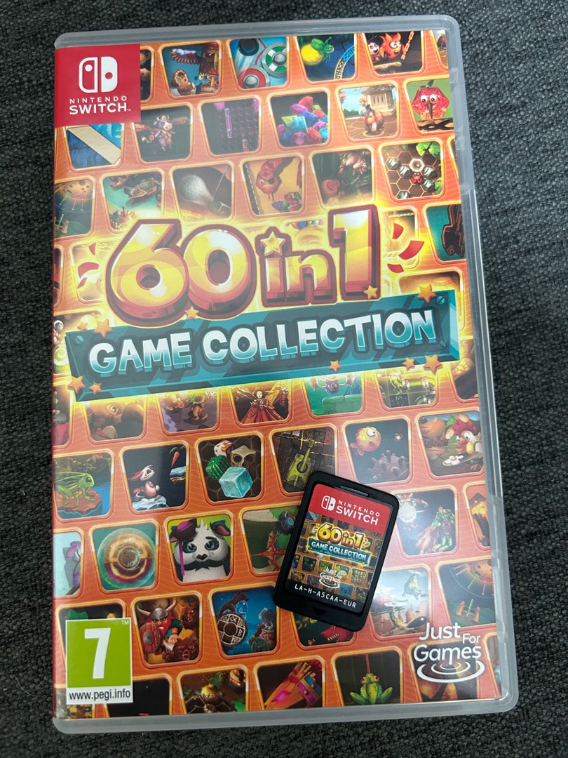 60 in 1 Game Collection Original Nintendo Switch Cartridge, Video Gaming, Video Games, Nintendo ...