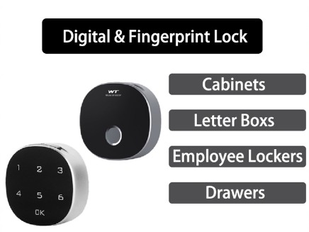 6 Digital / Finger Print Smart Keyless Digital Password Lock Touch ...