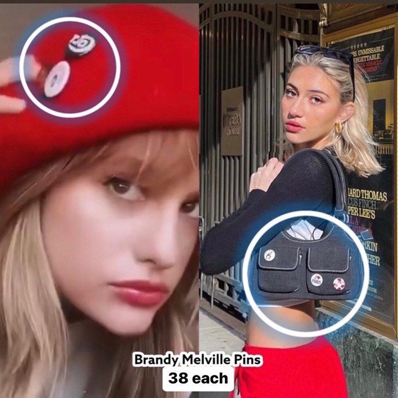 ‼️ ONHAND‼️ Official Brandy Melville Stickers, Guitar picks, Pins and ...