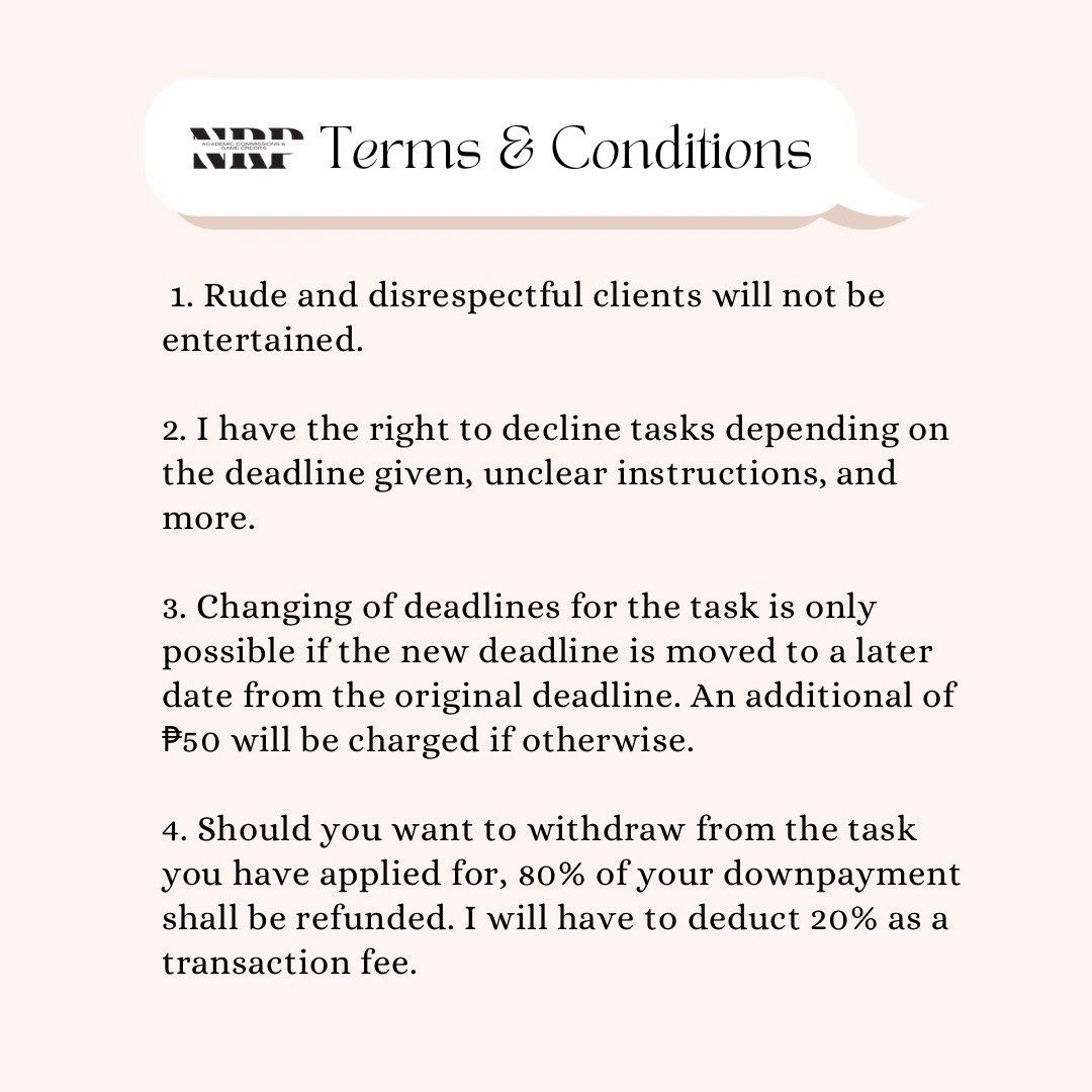 Academic Writing Commissions on Carousell