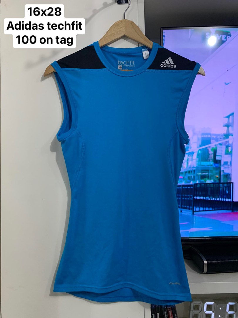 Adidas techfit sando on Carousell