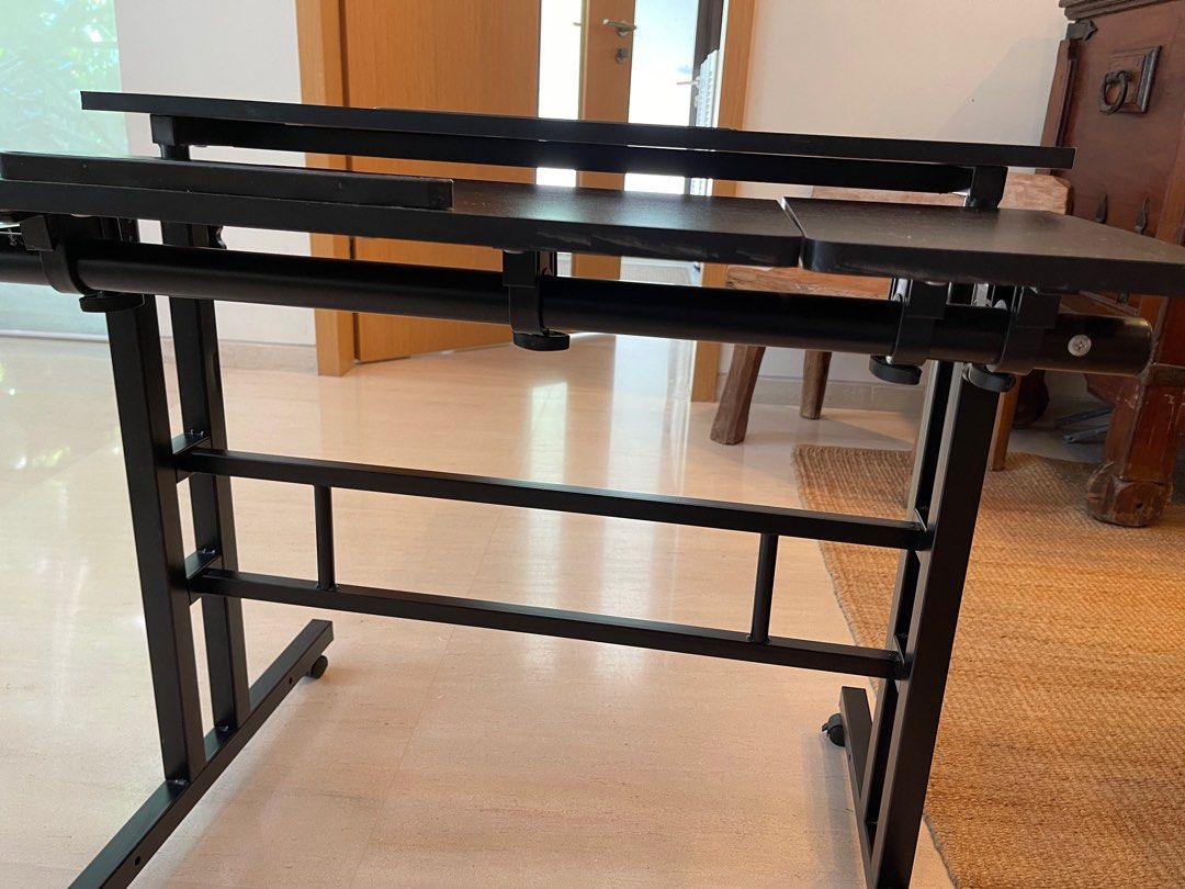 Adjustable height work or study table, Furniture & Home Living ...