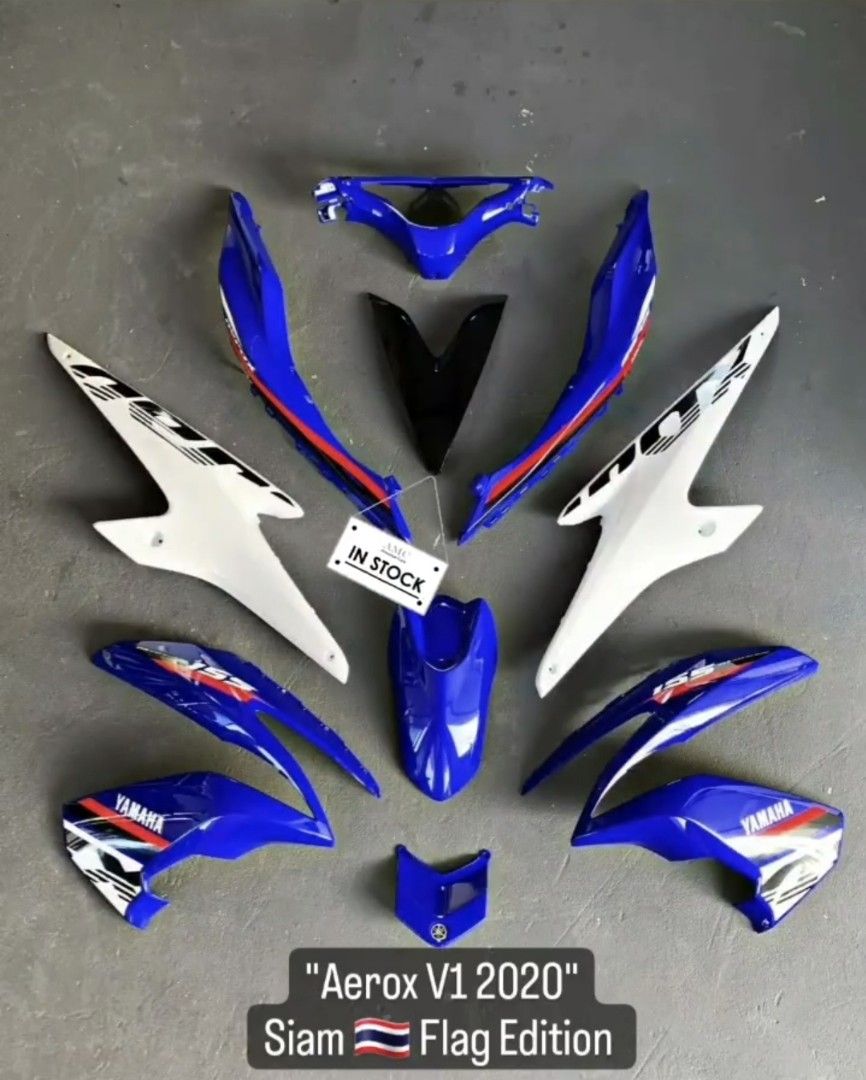 Aerox V1 Coverset, Motorcycles, Motorcycle Accessories on Carousell