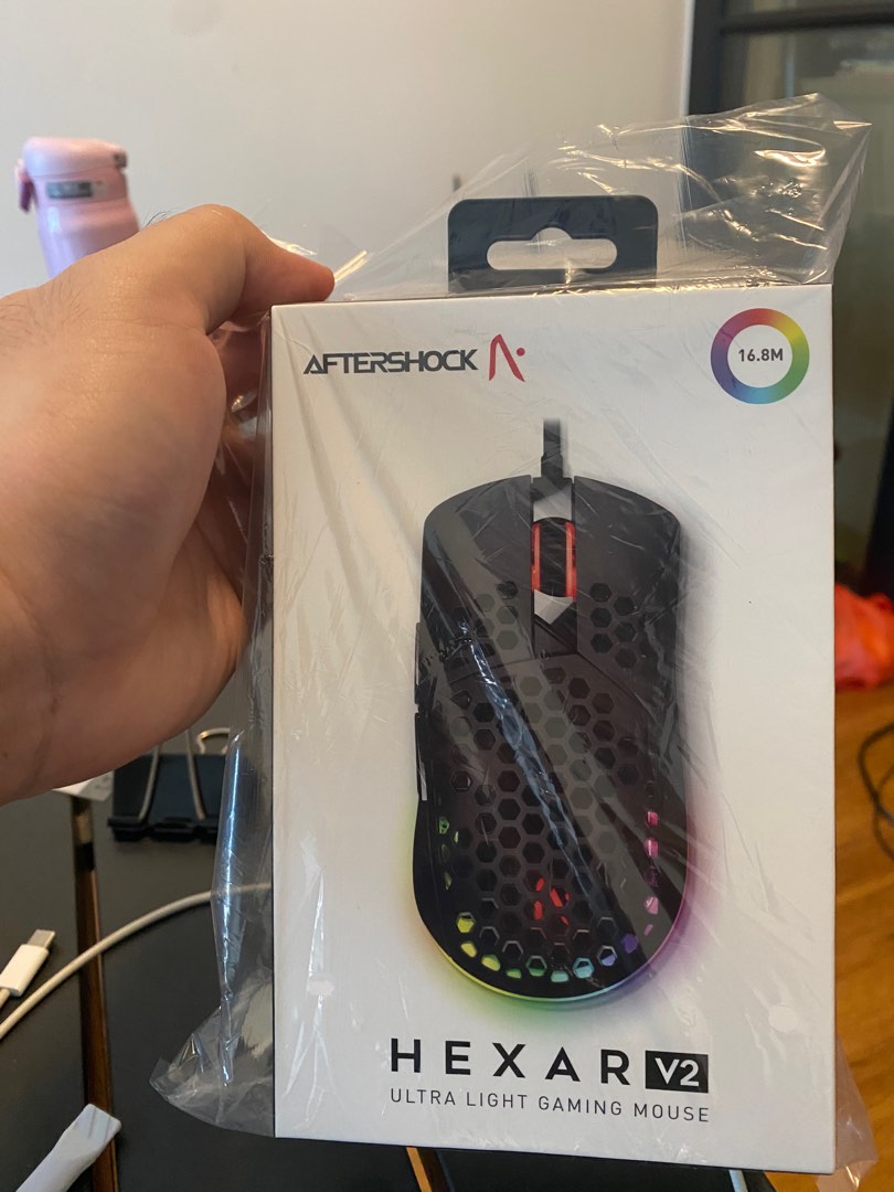 AFTERSHOCK Hexar Gaming Mouse v2, Computers & Tech, Parts & Accessories ...