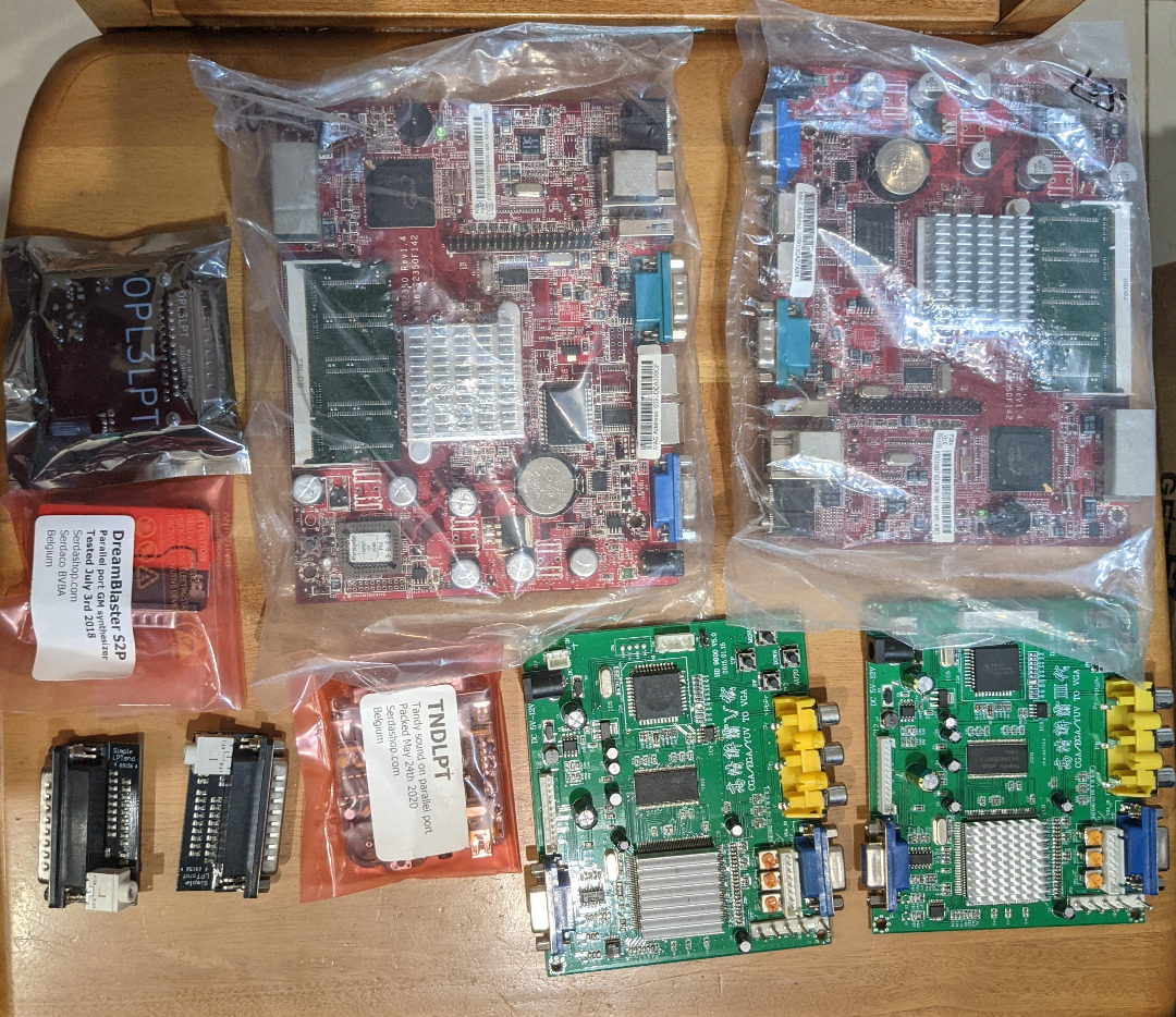 AMD Geode LX TR2350 motherboard, CGA/EGA/YUV to VGA Adapter Card ...