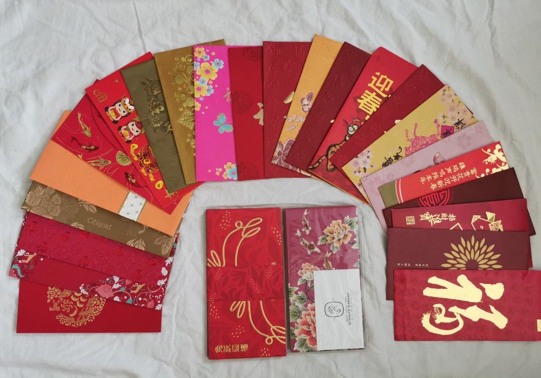 Ang bao collection 60+ types! Hongbao, red packets, Hobbies & Toys ...