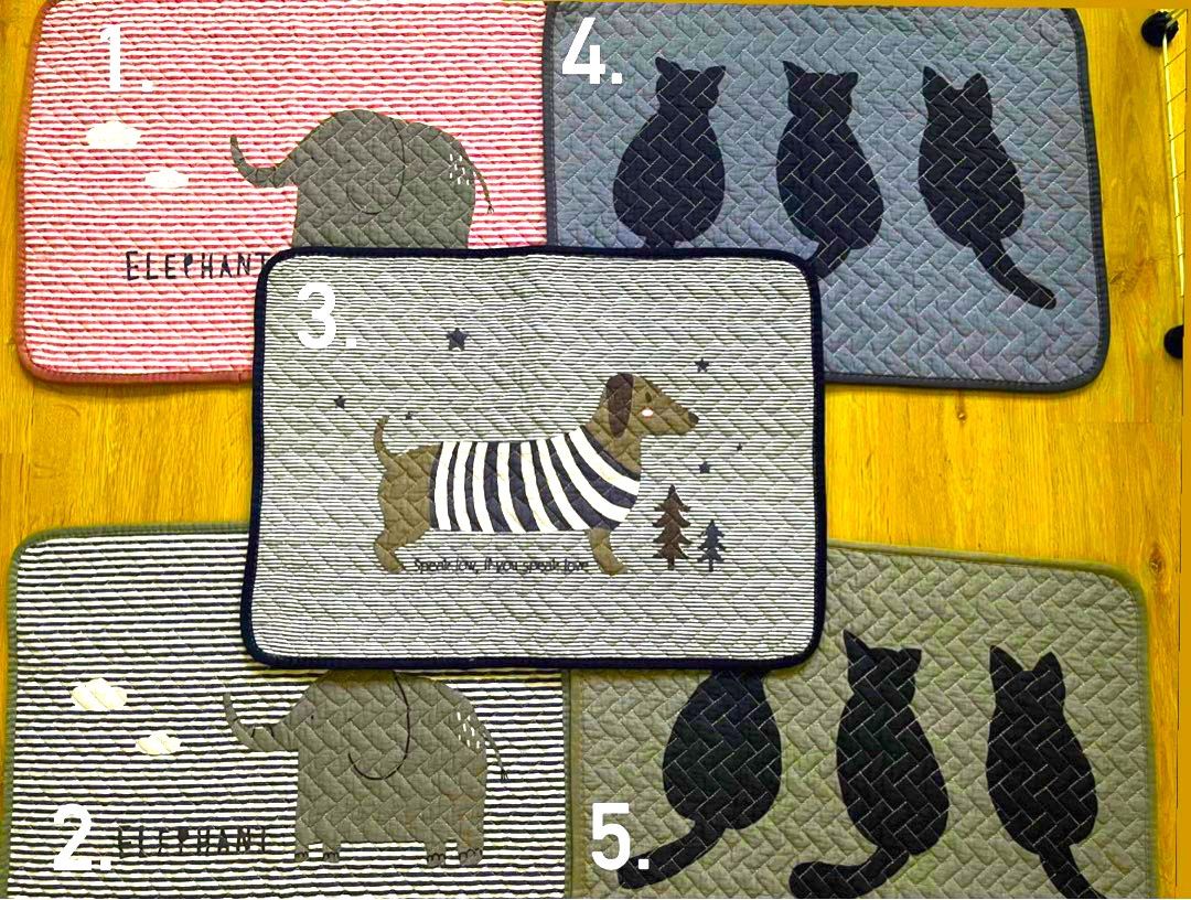 Anti-slip floor mat. Suitable for pets/ bunnies/ cats and dogs and home ...