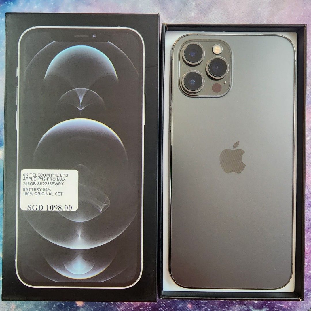 APPLE IPHONE 12 PRO MAX 5G 256GB (LIKE NEW), Mobile Phones & Gadgets ...