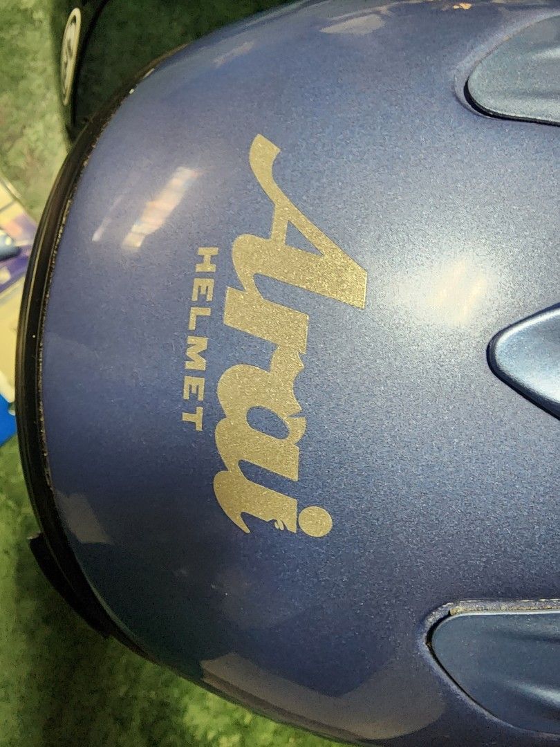 Arai Ram 2 Baby Blue, Motorcycles, Motorcycle Apparel on Carousell