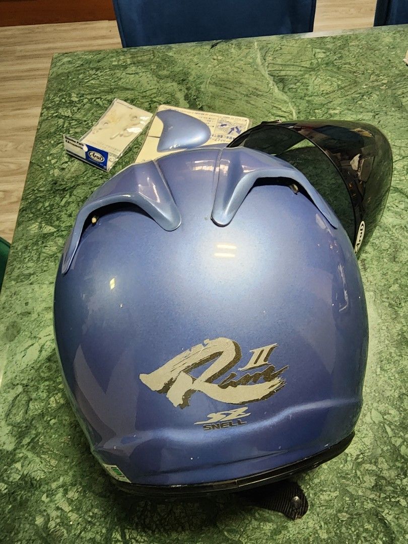 Arai Ram 2 Baby Blue, Motorcycles, Motorcycle Apparel on Carousell