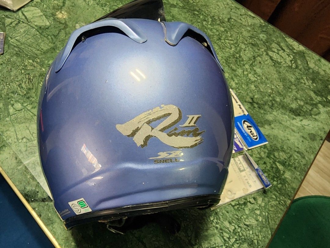 Arai Ram 2 Baby Blue, Motorcycles, Motorcycle Apparel on Carousell