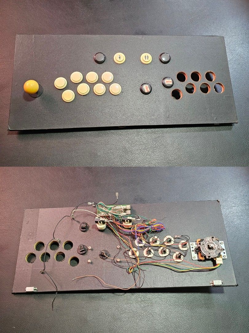 Arcade Sanwa joystick buttons with ipac controller, Video Gaming ...
