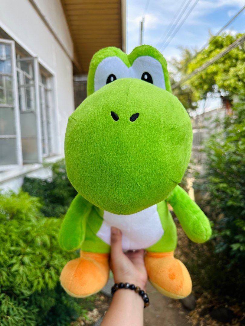 Authentic Big Super Mario Yoshi Plush (TAITO) on Carousell