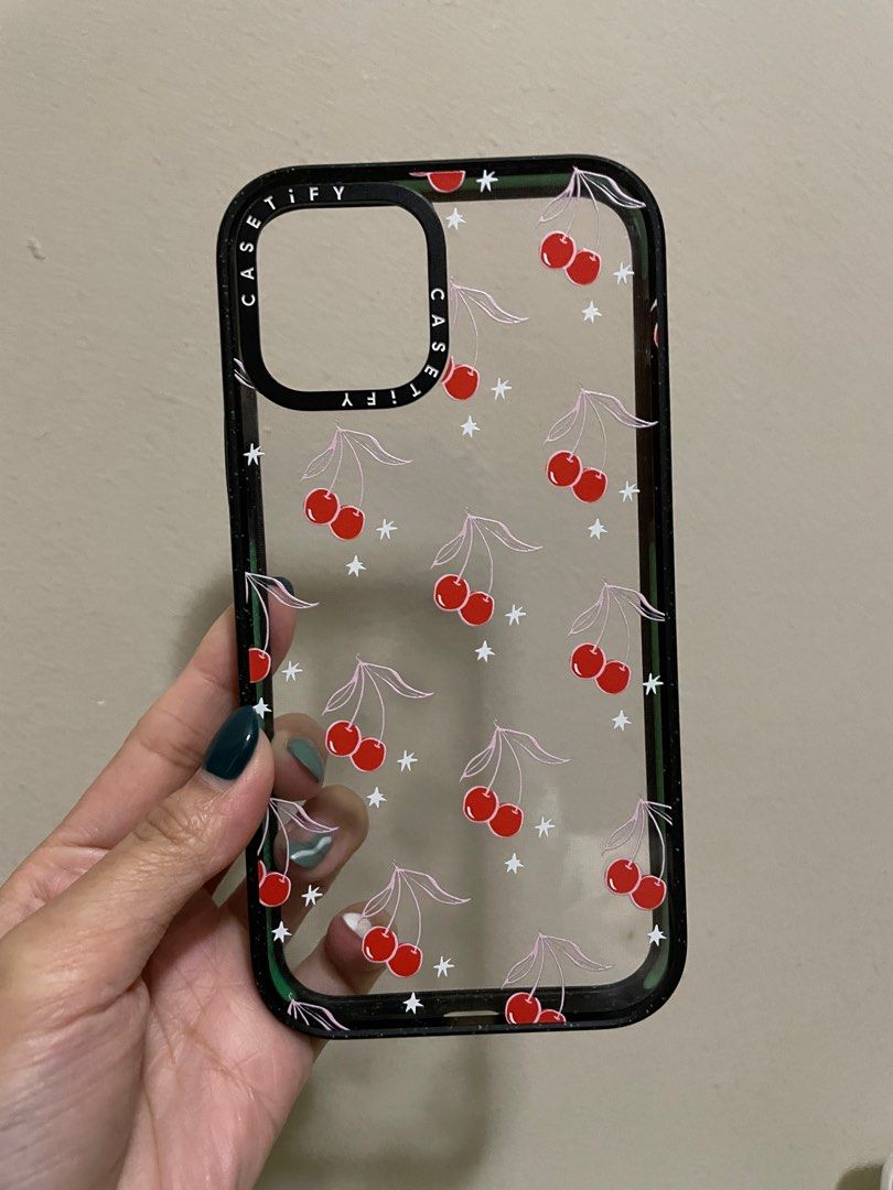 Authentic iPhone 12/pro Casetify Cherry Case , Mobile Phones & Gadgets ...