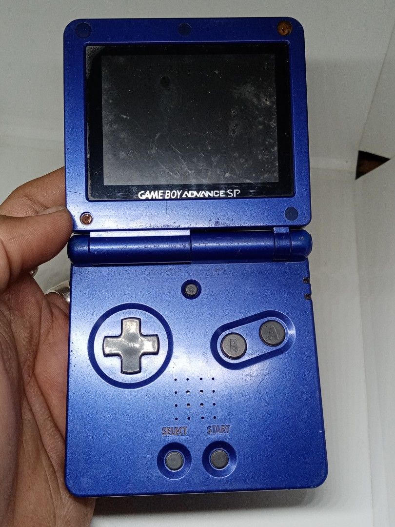 Authentic Nintendo Gameboy Advance SP (Blue), Video Gaming, Video Game ...