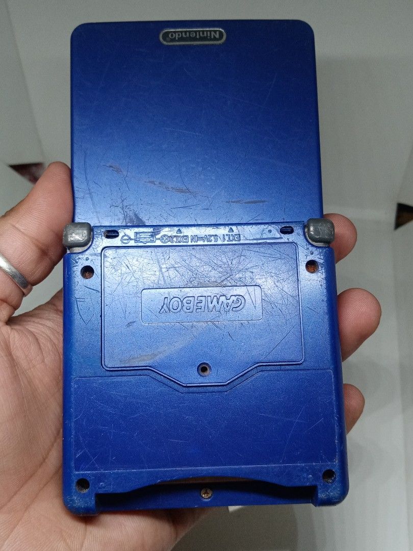 Authentic Nintendo Gameboy Advance SP (Blue), Video Gaming, Video Game ...