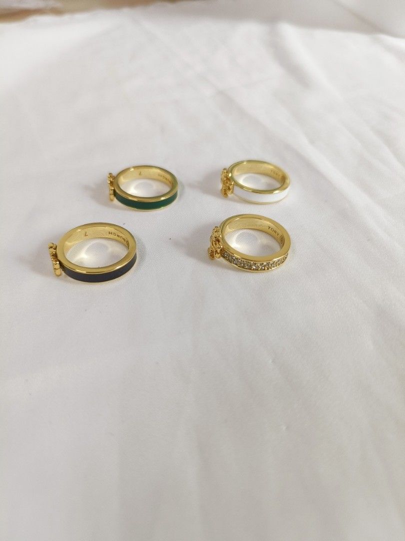 Authentic TB Rings, Women's Fashion, Jewelry & Organisers, Rings on Carousell