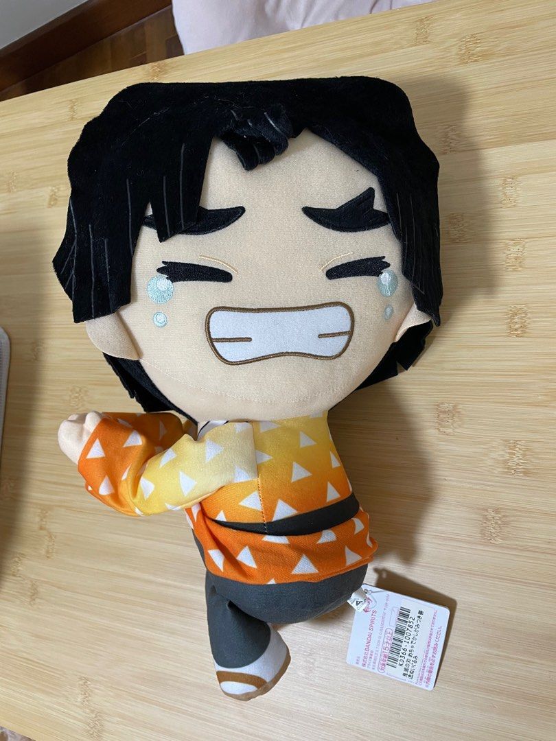 Authentic Zenitsu Bandai Plushie Toy, Hobbies & Toys, Toys & Games on ...