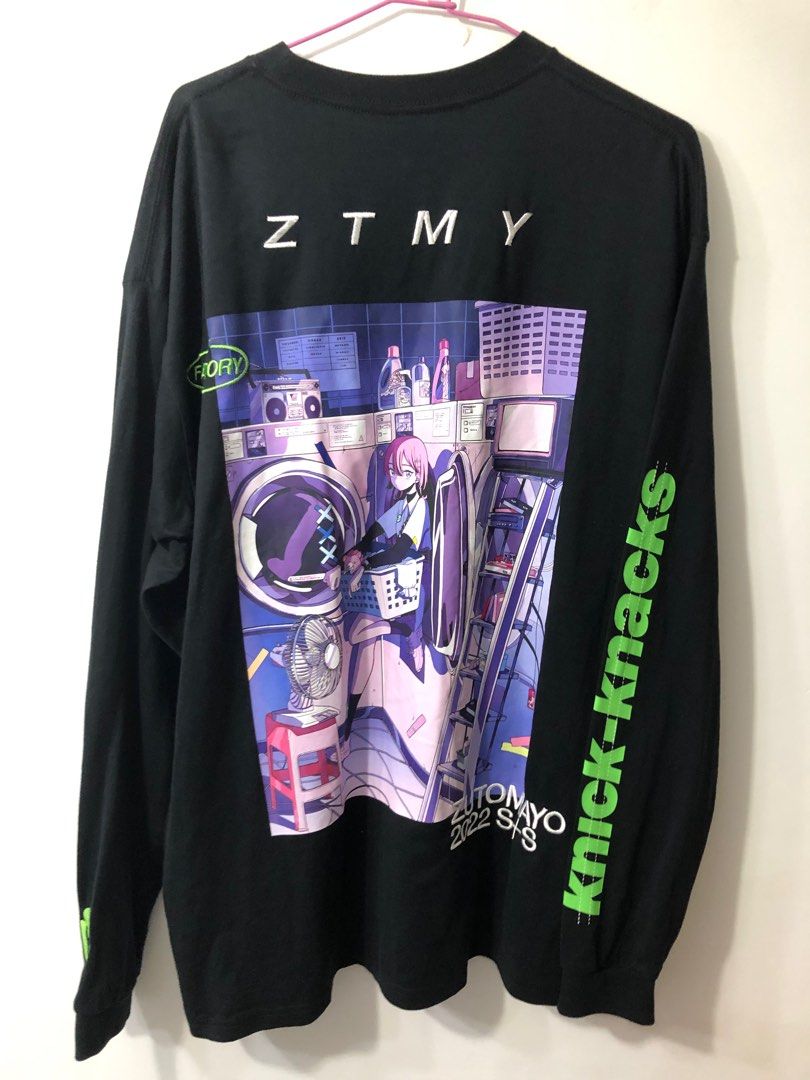 Zutomayo Factory ZTMY Long Crewneck 長䄂衞衣, 他的時尚, 上衣與西裝, T恤、Polo衫在旋轉拍賣