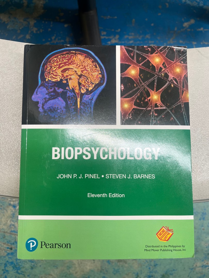 Biopsychology book- 11th edition by Pinel and Barnes on Carousell