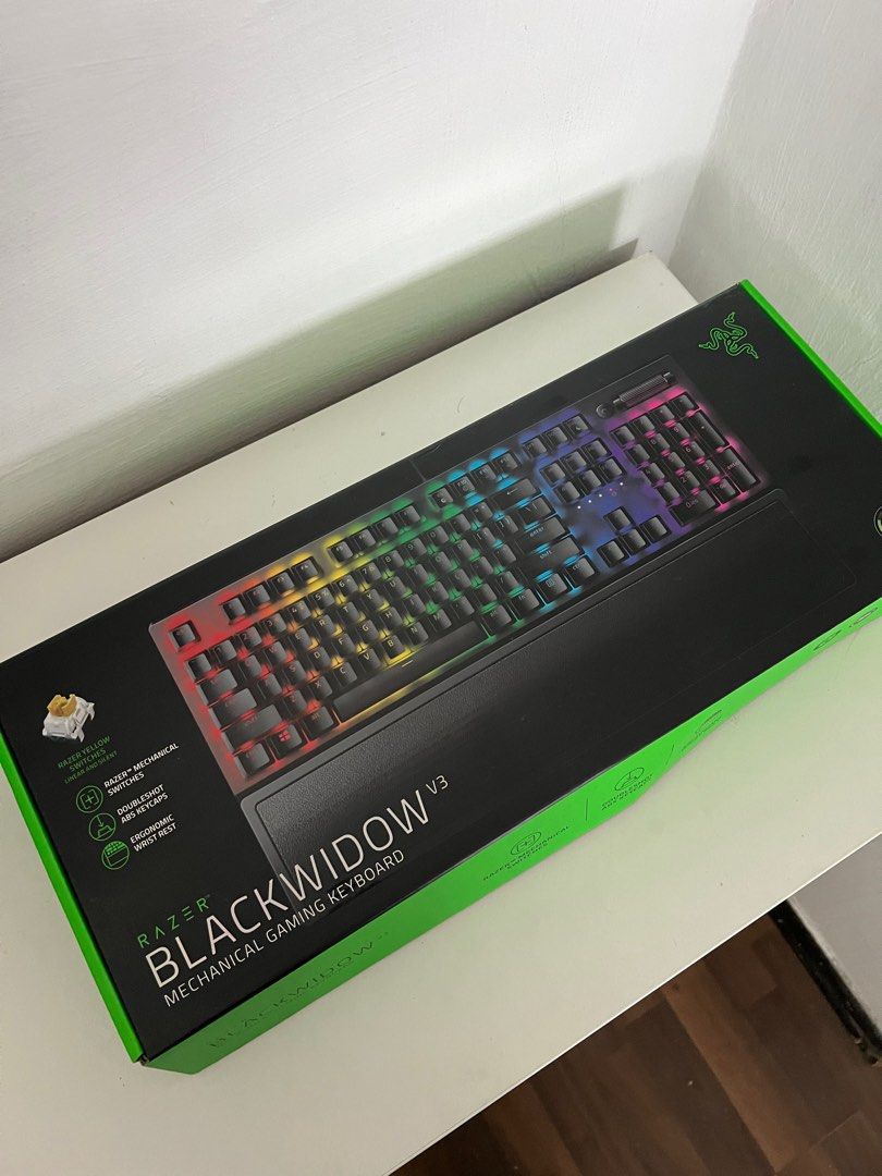 Blackwidow V3 Mechanical Gaming Keyboard, Computers & Tech, Parts ...