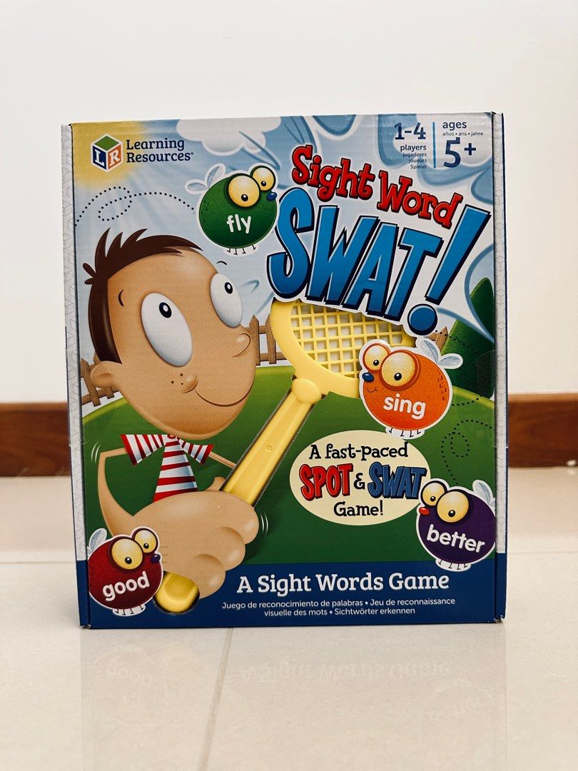BNIB Learning Resources - Sight Word Swat!, Hobbies & Toys, Toys & Games on Carousell