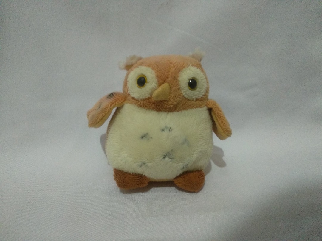 Boneka Burung Hantu Owl Mini Preloved Dari Taman Safari, Toys ...