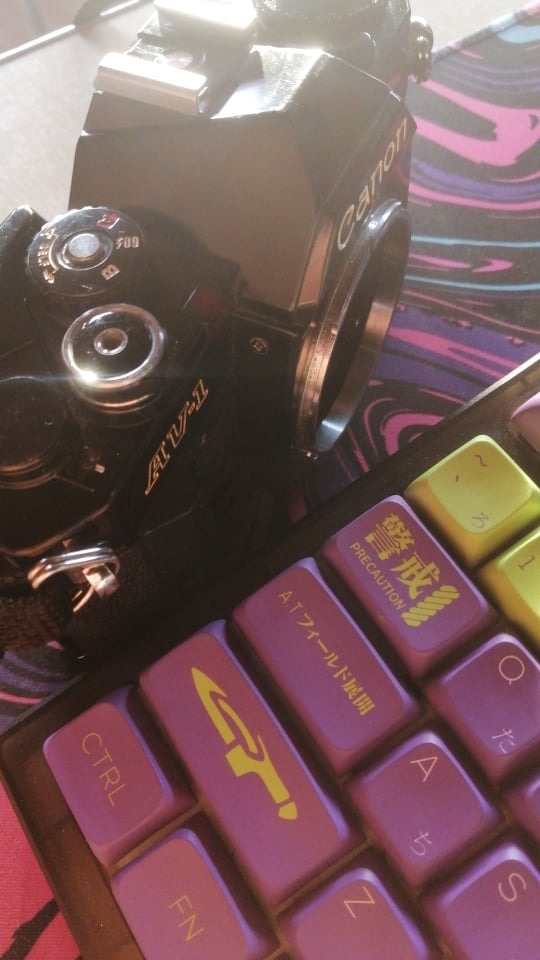 CANON AV-1 aperture priority, Photography, Cameras on Carousell