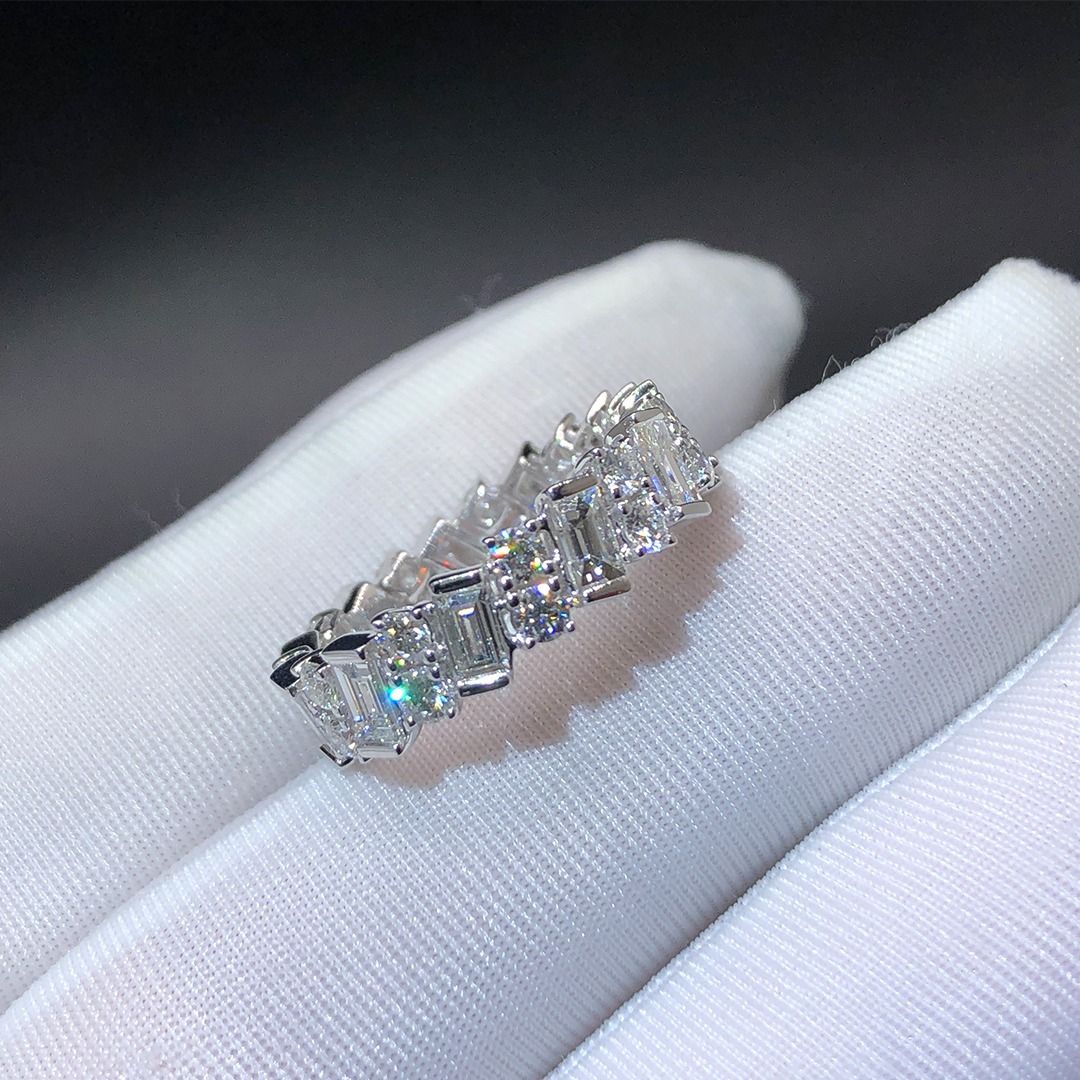 Cartier Reflection 18k White Gold Diamonds Engagement Ring N4752500 ...