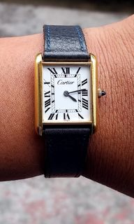 Cartier Tank 70's, Women's Fashion, Watches & Accessories, Watches on ...