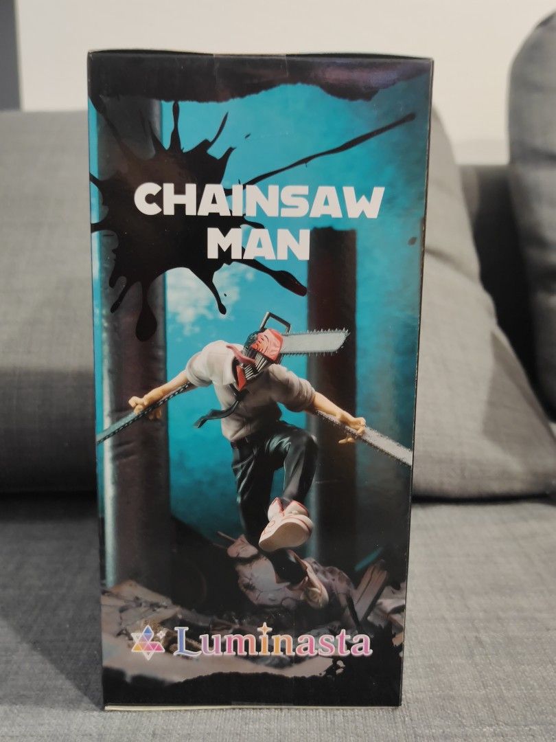 Chainsaw Man: Chainsaw Devil Luminasta Figure, Hobbies & Toys, Toys ...
