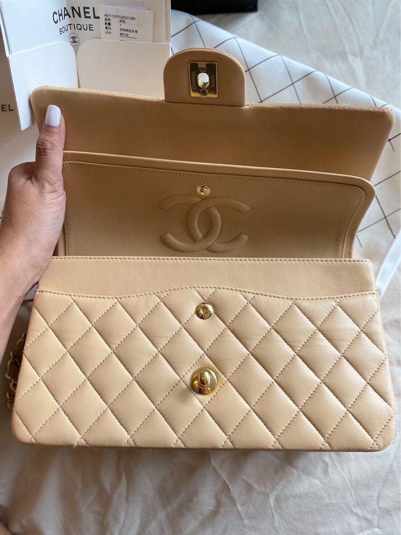 CHANEL CLASSIC GOLD HARDWARE, Luxury, Bags & Wallets on Carousell
