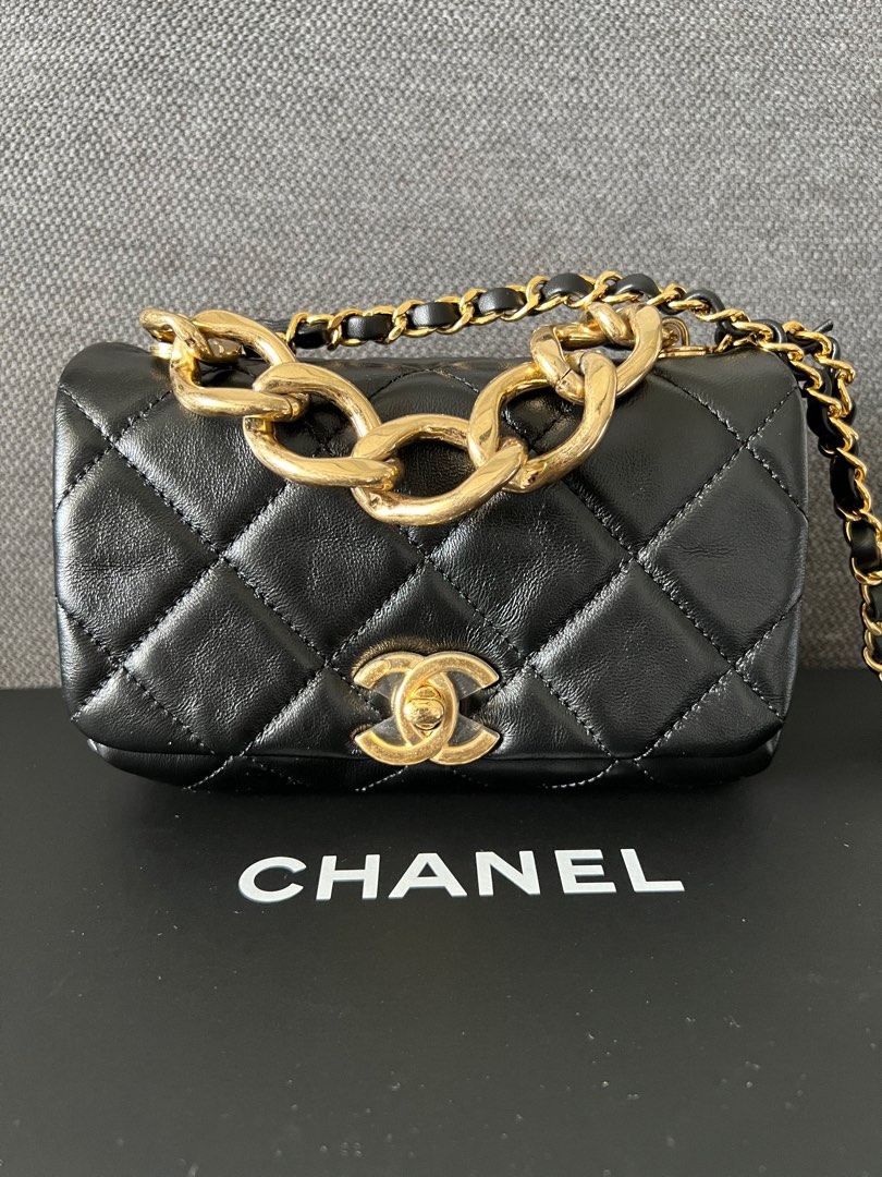 Chanel flap mini, Women's Fashion, Bags & Wallets, Cross-body Bags on ...