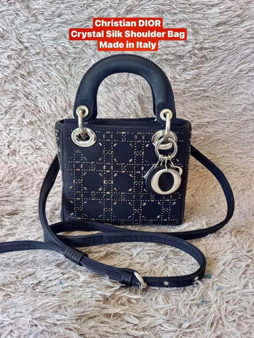 Christian DIOR Crystal Mini lady Dior on Carousell