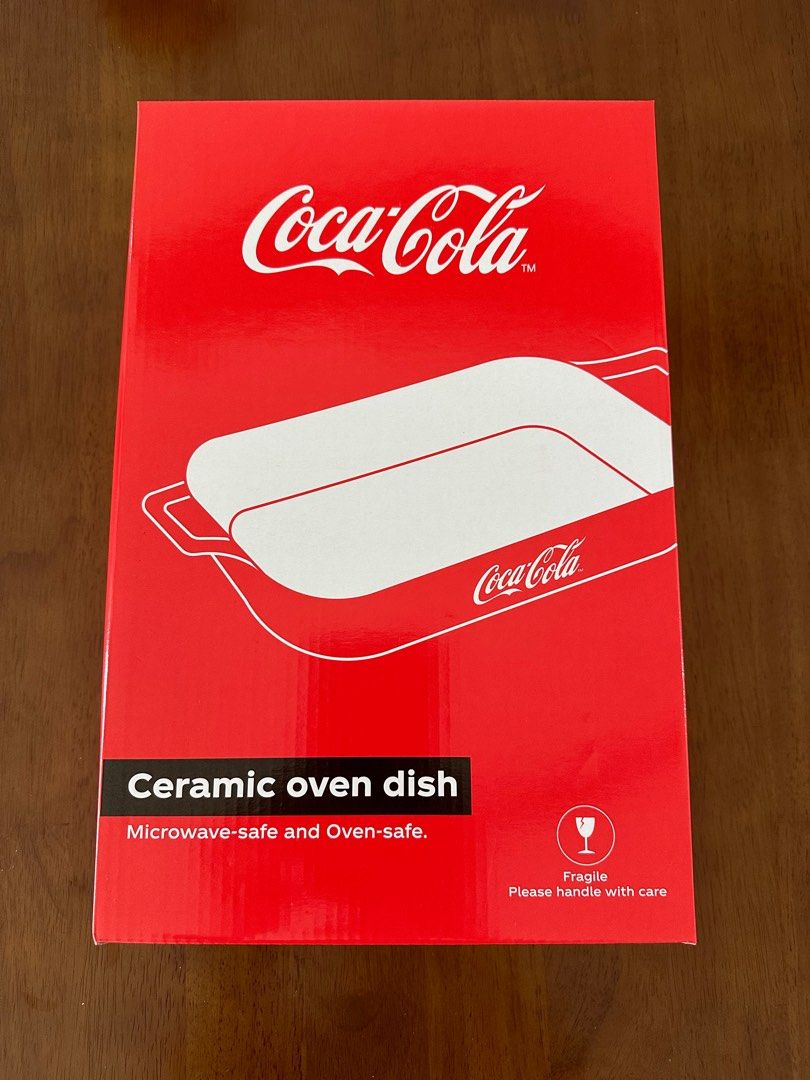 Coca-Cola Ceramic oven dish, Furniture & Home Living, Kitchenware ...