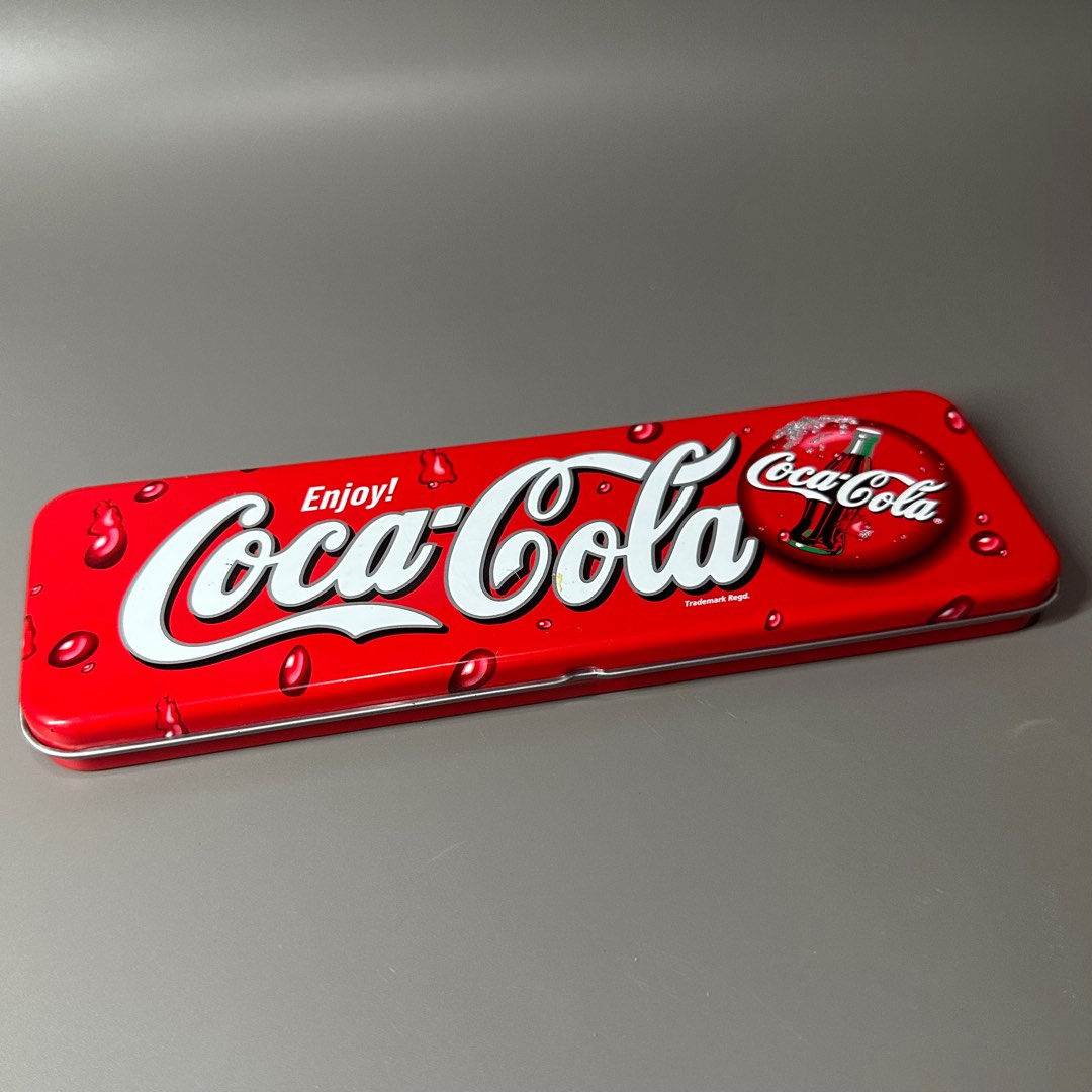 Coca-Cola Pencil/Pen Case (w/scratches & minor dents) 20x6.2cm - Php 99 ...