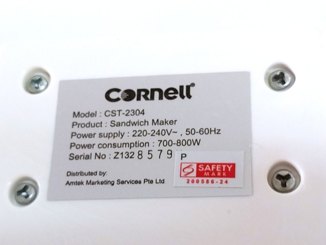 Cornell Sandwich Maker, TV & Home Appliances, Kitchen Appliances, Ovens ...