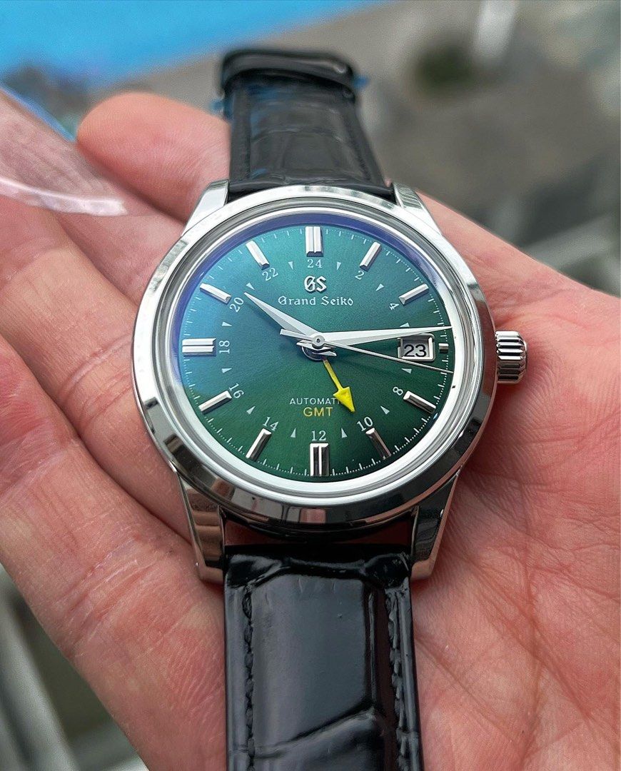 Custom Grand Seiko Mod GS GMT SBGJ251 in 39mm sbgm , Men's Fashion ...