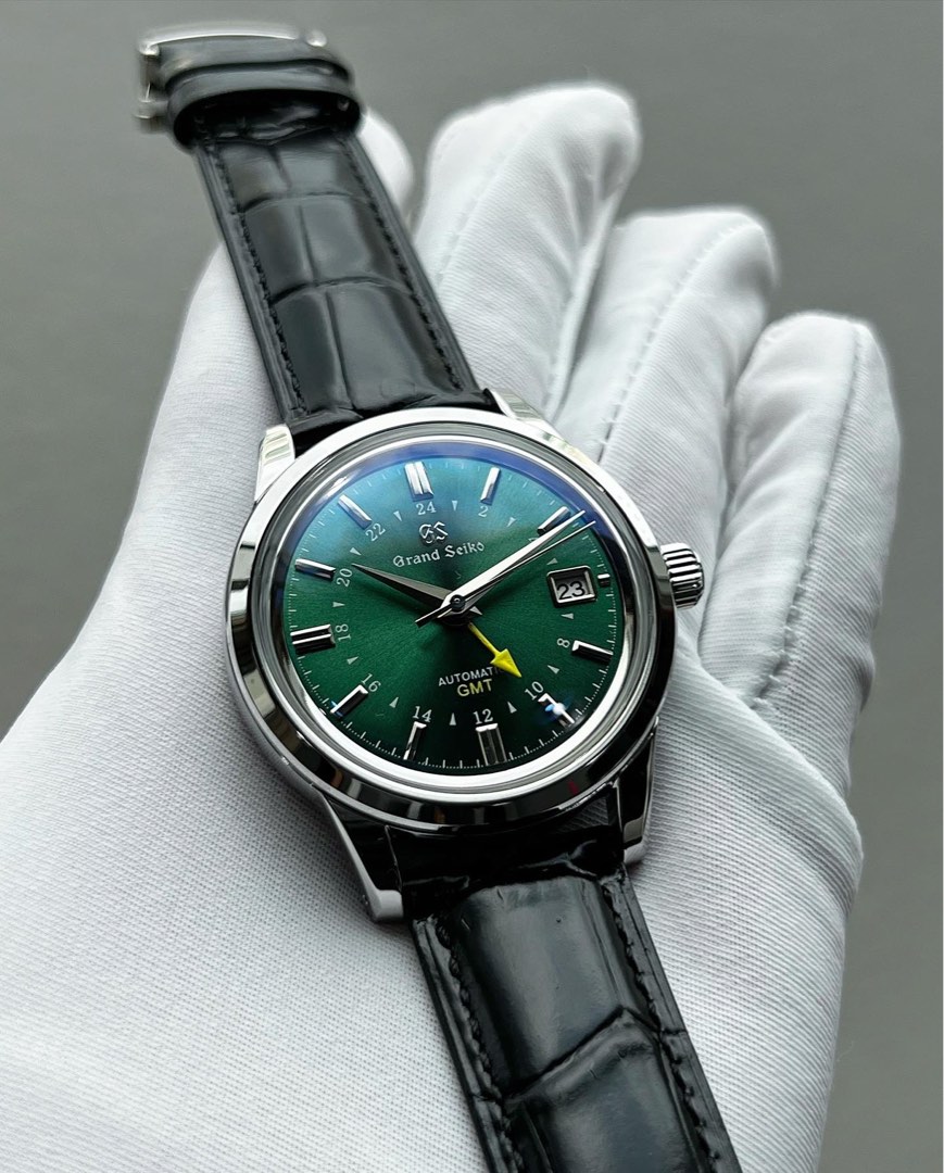 Custom Grand Seiko Mod GS GMT SBGJ251 in 39mm sbgm , Men's Fashion ...