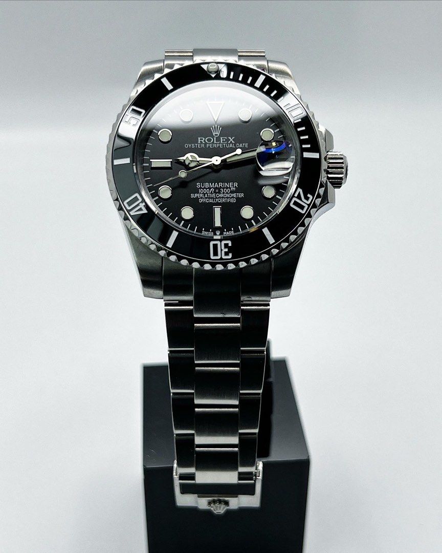 Custom Seiko Mod RLX Submariner NH35a 40mm, Men's Fashion, Watches ...