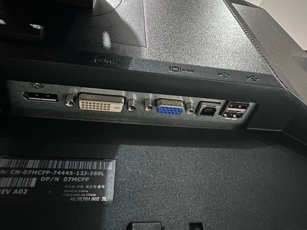 DELL Flat Panel Monitor U2211Ht, Computers & Tech, Parts & Accessories ...