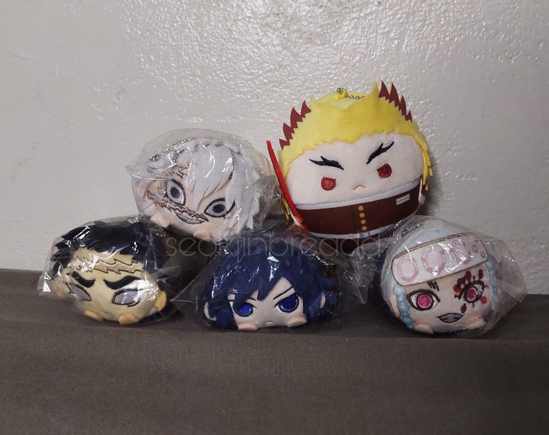 Demon Slayer (KNY) Plushies, Hobbies & Toys, Toys & Games on Carousell