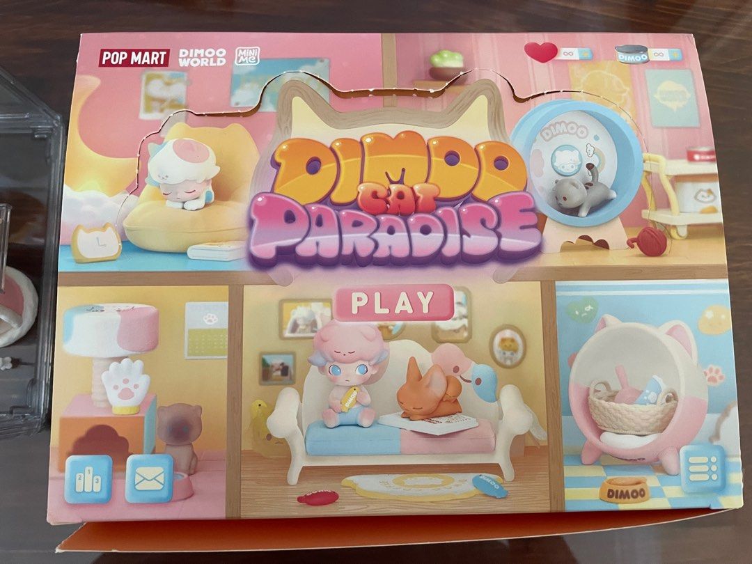 Popmart Dimoo Cat Paradise Series, Hobbies & Toys, Toys & Games on ...