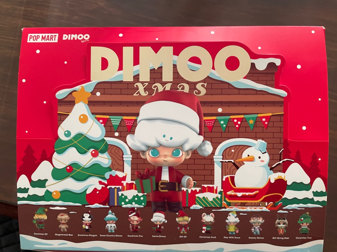 Popmart Dimoo Christmas 2019 Series, Hobbies & Toys, Toys & Games on ...
