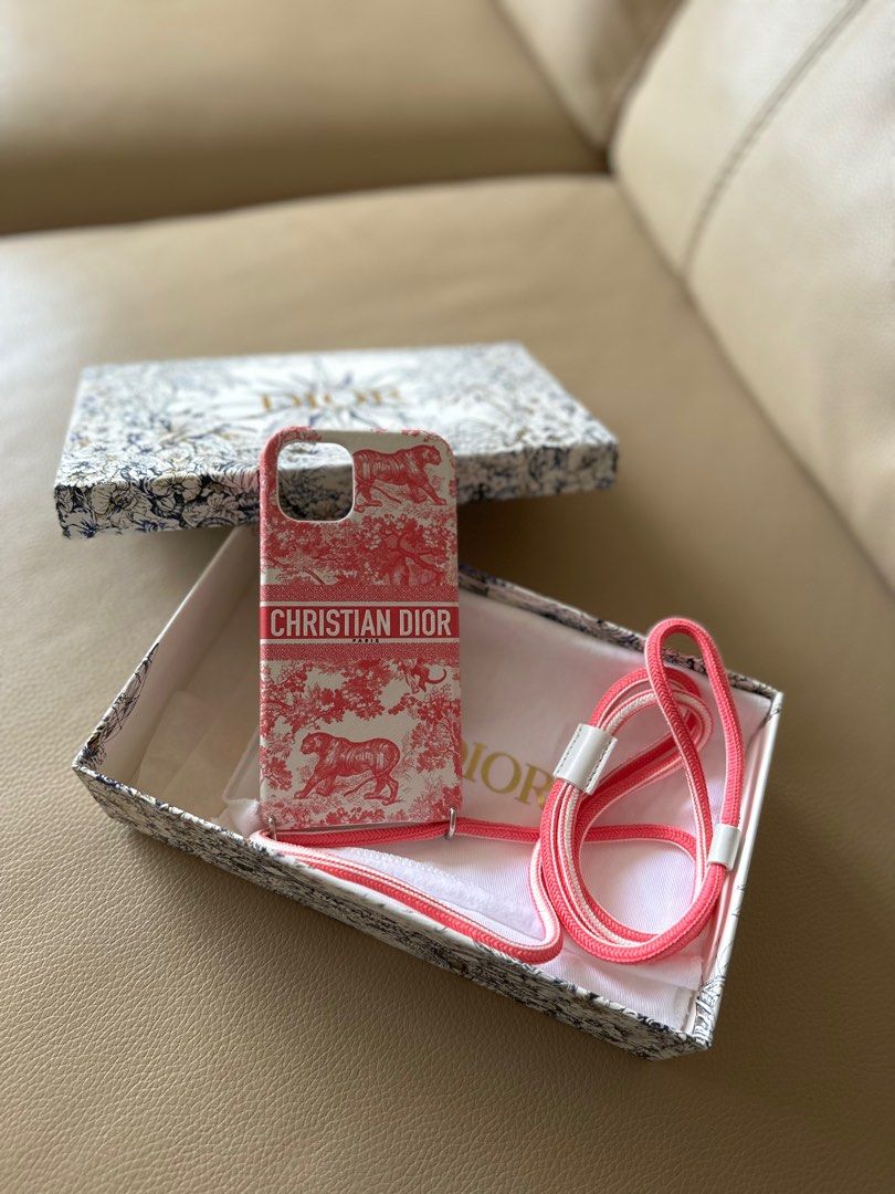Dior IPhone 12 Pro / 13 casing with strap, Mobile Phones & Gadgets ...