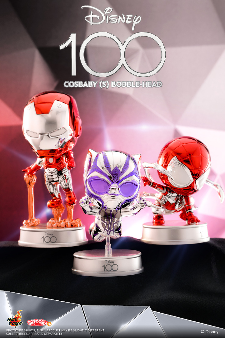 Disney 100 - Iron Man / Iron Spider / Black Panther / Captain America ...
