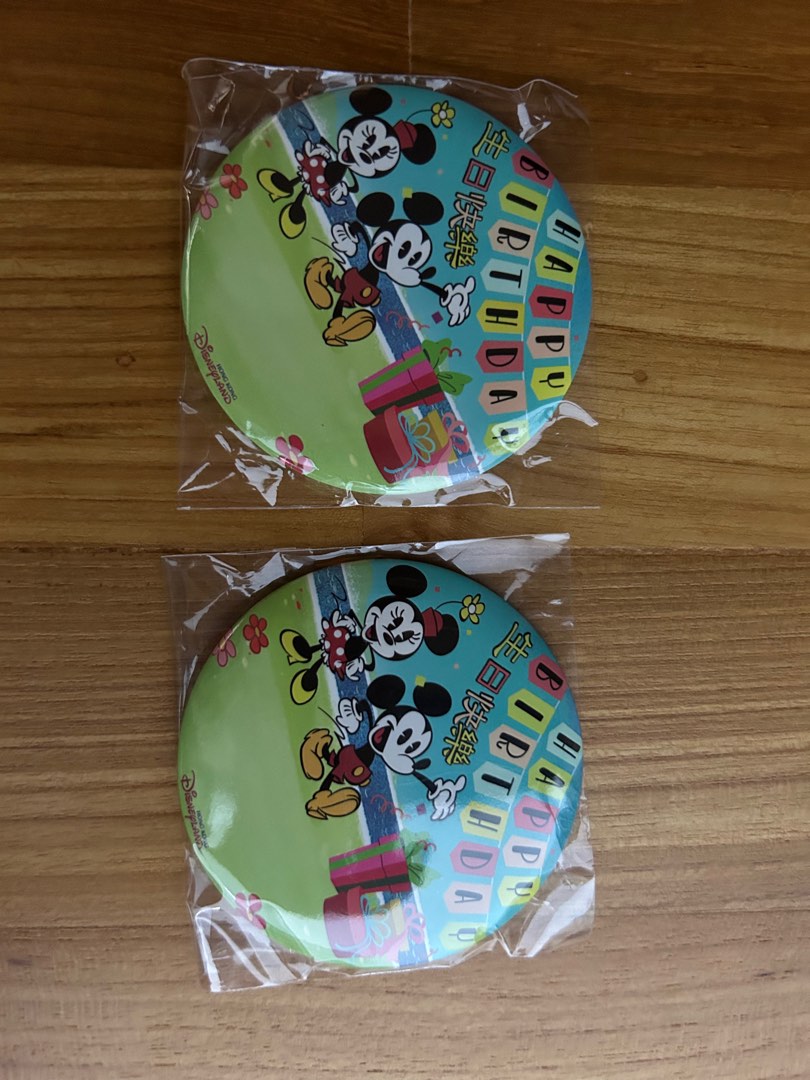 Disney badge (disneyland), Hobbies & Toys, Toys & Games on Carousell
