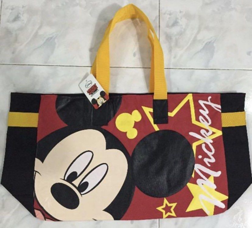 Disney Mickey Mouse Tote Bag, Women's Fashion, Bags & Wallets, Tote ...