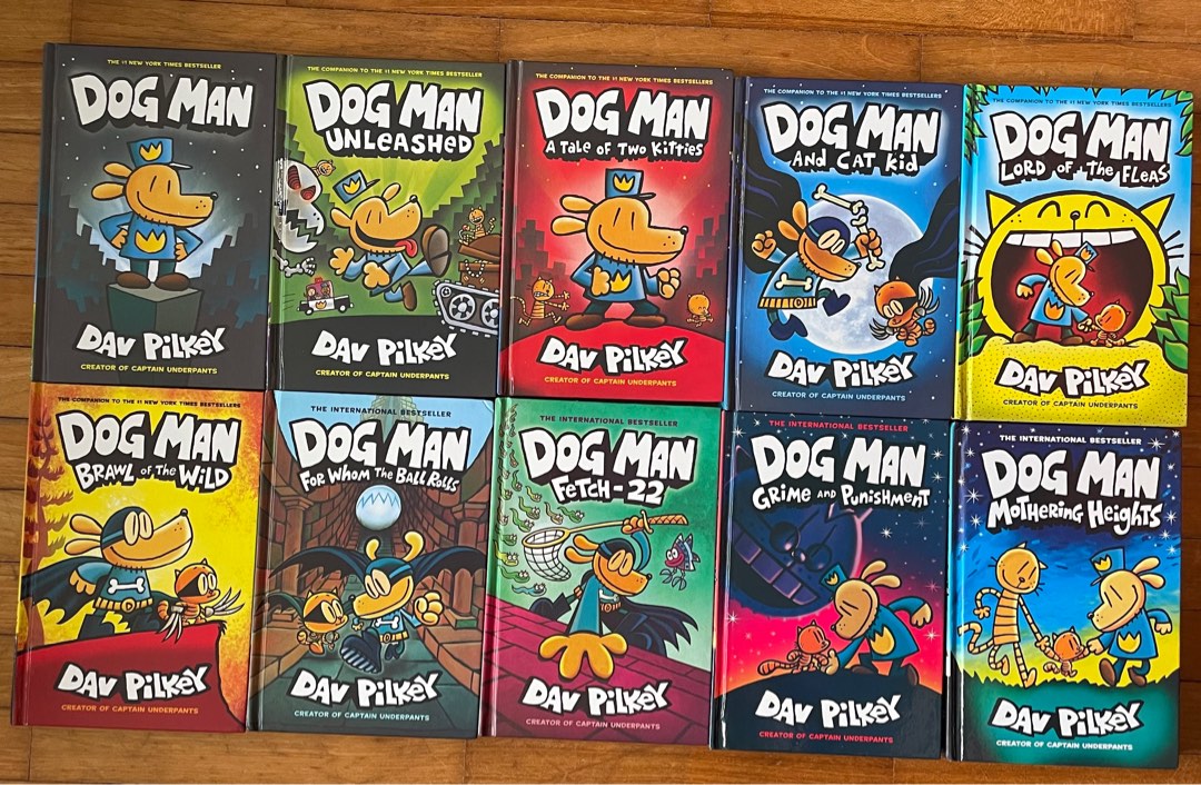 Dog man series and Cat kid comic club, Hobbies & Toys, Books ...