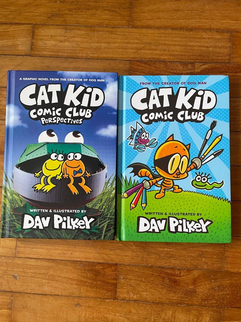 Dog man series and Cat kid comic club, Hobbies & Toys, Books ...